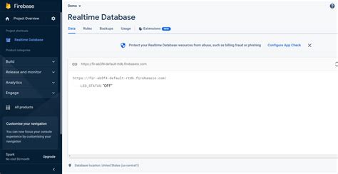 Controlling LED From Firebase IoT Cloud Platform Using VEGA ARIES Boards And NodeMCU Wi Fi