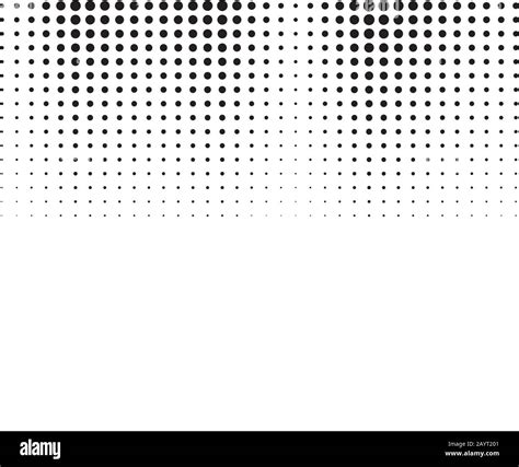 Halftone Transition Monochrome Dotted Pattern Vector Illustration Stock Vector Image And Art