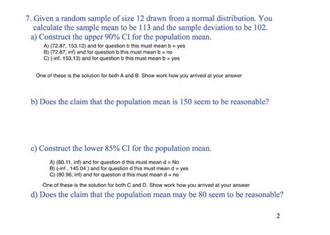 Solved Given A Random Sample Of Size Drawn From A Chegg Com