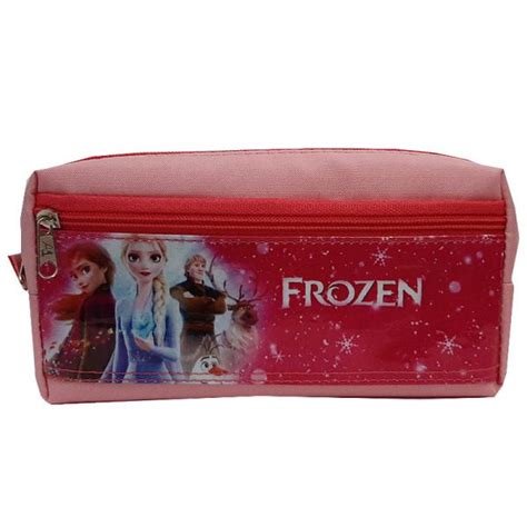 خرید جامدادی پارچه ای دو زیپ طرح فانتزی کارتونی