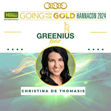 Meet Me At Hannacon And Learn Real Estate Tech Christina De Thomasis
