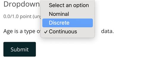 Add A Dropdown Problem — Latest Documentation