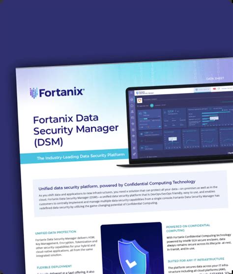 data security manager fortanix