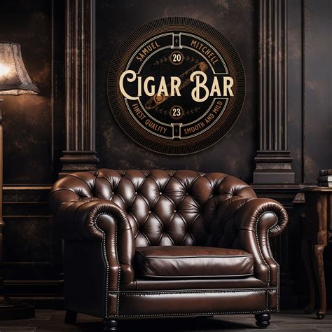 Cigar Bar Decor