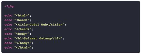 Pertemuan 6 Pemrograman PHP Pengenalan