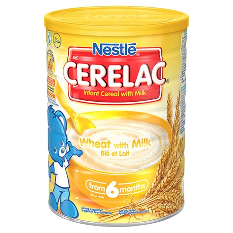 Nestle Cerelac Wheat With Milk Cereal 1410 Ounce Grocery