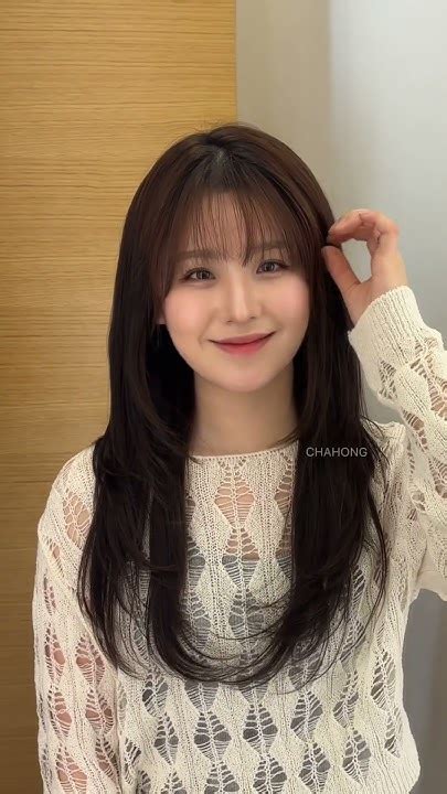 피부를 환하게 밝혀주는 스킨브라운 X 허그펌 차홍 차홍룸가로수길점 염색 레이어드펌 레이어드컷 Color Koreastyle Koreahair 染色