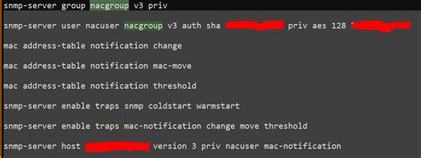 Solved Re Snmp V3 Error About Cisco Switch Fortinet Community