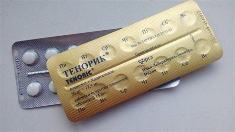 Тенорик 🥇Инструкция по применению, при каком давлении пить таблетки?