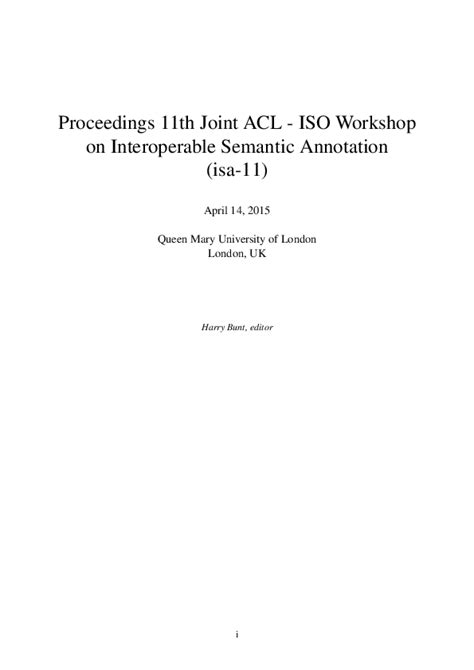 Pdf Using A Unified Taxonomy To Annotate Discourse Markers In Speech And Writing