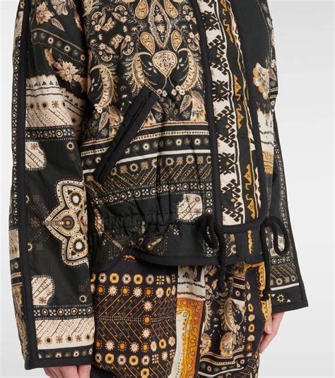 Marant Etoile Granger Printed Cotton Bomber Jacket Isabel Marant Etoile