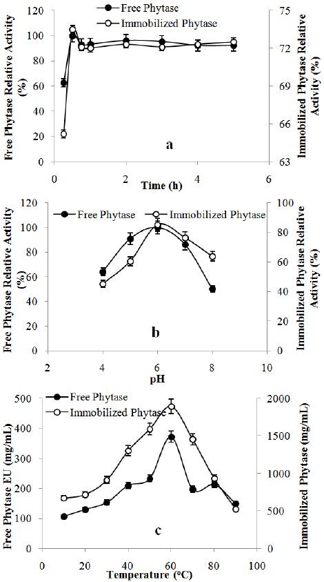 Optimization Of Purified And Immobilized Phytase Enzyme Activity