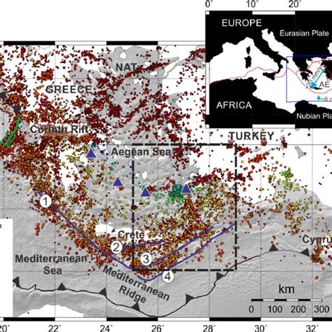 Average Cross Correlation Coefficients At Seismic Stations As Function