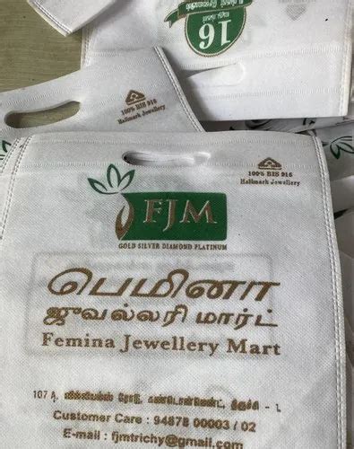 Non Woven Jewellery Mart Bag At ₹ 120kilogram Non Woven Printed Bags