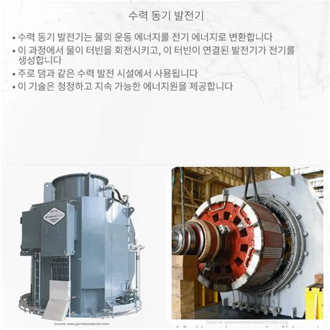 수력 동기 발전기 Electricity Magnetism