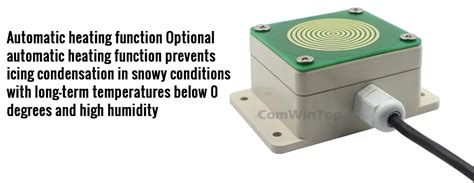Rain And Snow Sensor Rain Snow Storm Detection Transmitter Rs485 Or Comwintop