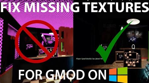 FIXED Garrys Mod Crashing Missing Texture Not Launching More