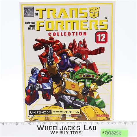 Transformers Collection 12 2004 Takara G1 Minibot Team Reissue New In Box Mib Wheeljacks Lab