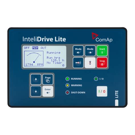 Comap Intelidrive Flx Lite Manual Pdf Download Manualslib