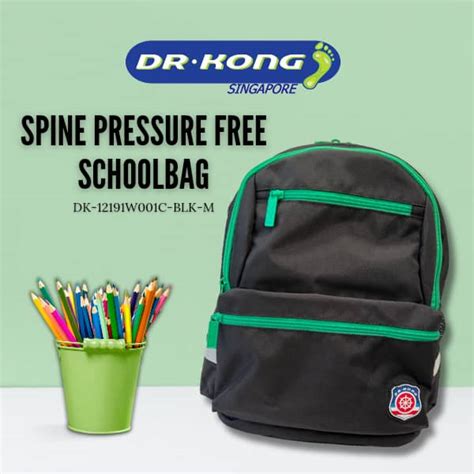 DR.KONG BACKPACKS M SIZE DK-12191W001C-BLK – Dr Kong Official