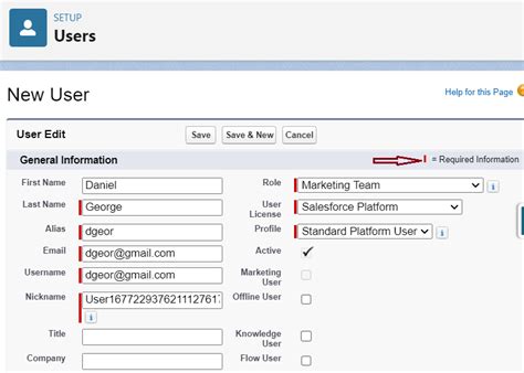 Create A New User And Login As Any User In Salesforce
