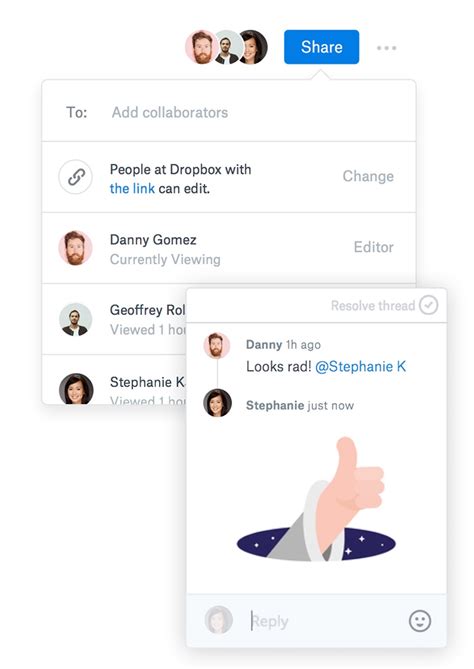 Dropbox Announces Paper A Google Docs Competitor TechCrunch