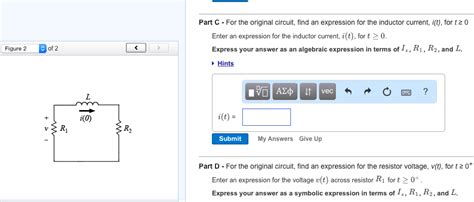 Solved The Natural Response Of An RL Circuit Part A Learning Chegg