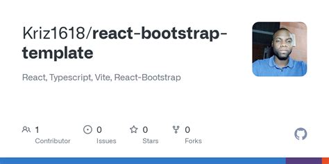 Github Kriz1618react Bootstrap Template React Typescript Vite