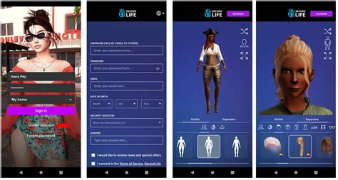 Sl Mobile Gains Account Creation Workflow And More Inara Pey