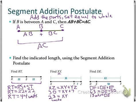 Congruent Lines Worksheets