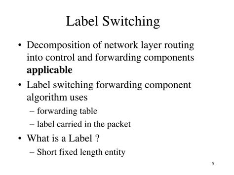 PPT Multiprotocol Label Switching The Future Of IP Backbone Technology PowerPoint Presentation