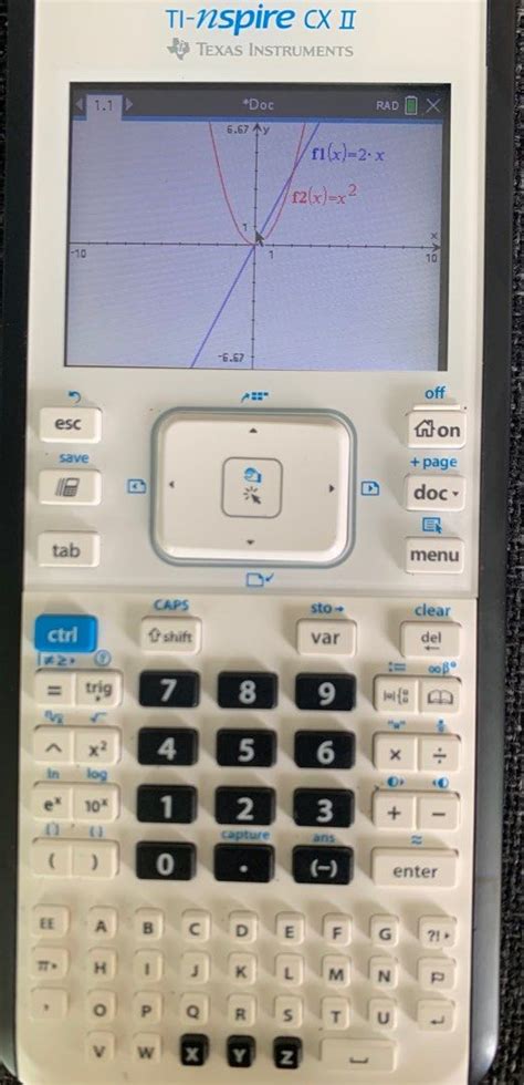 Texas Instruments Ti Nspire Cx Ii Graphing Calculator Computers And Tech Office And Business