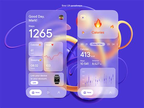 Glassmorphism In Flutter One Of Tendencies In 2021 In Design Is By