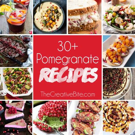 30 Pomegranate Recipes
