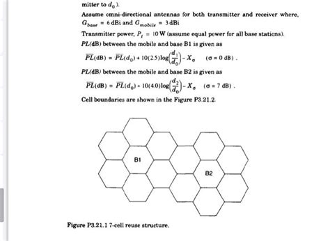 21 Consider 7 Cell Frequency Reuse Cell B1 Is The