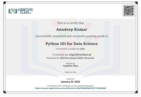 Anudeep Kumar On Linkedin Ibm Pythonfordatascience