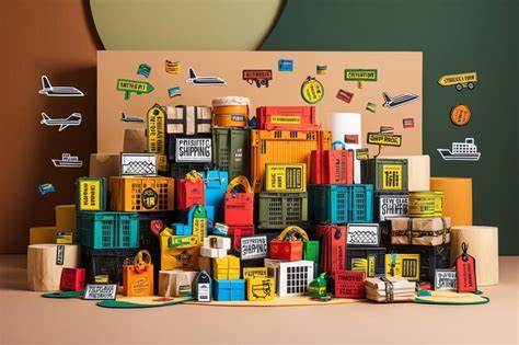 Efficient Distribution Network Illustration Premium Ai Generated Image