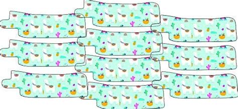 Nasogastric Or Oxygen Tube Precut Adhesive Tape Party Llama