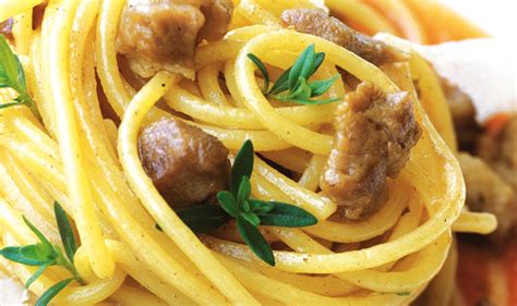 Maccheroni Alla Chitarra With White Lamb Sauce And Scented With