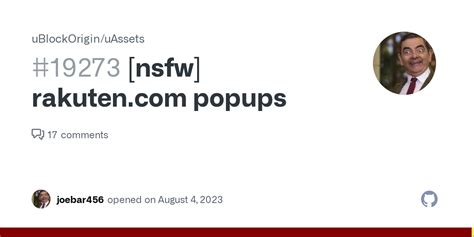 Nsfw Popups · Issue 19273 · Ublockoriginuassets · Github