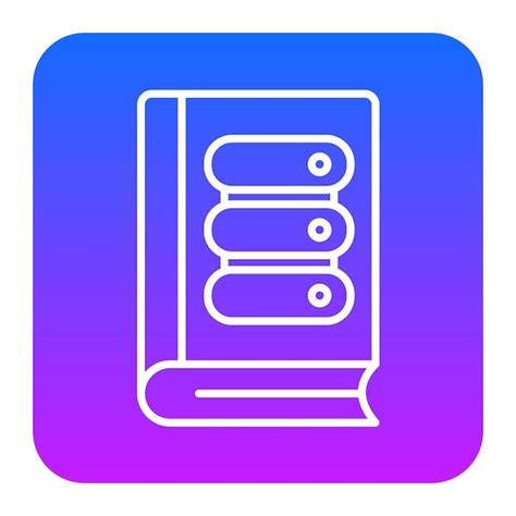 Premium Vector Library Database Vector Illustration