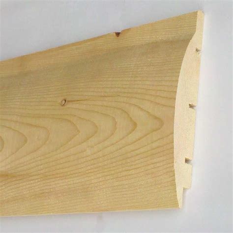 Unbranded 10 In X 16 Ft Wood Log Lap Siding 16 10llss The Home Depot
