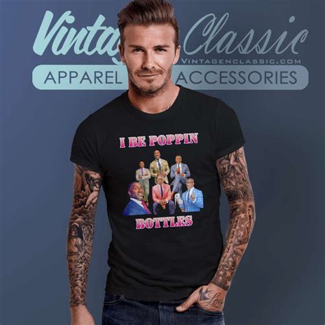 Shannon Sharpe I Be Poppin Bottles Shirt Vintagenclassic Tee