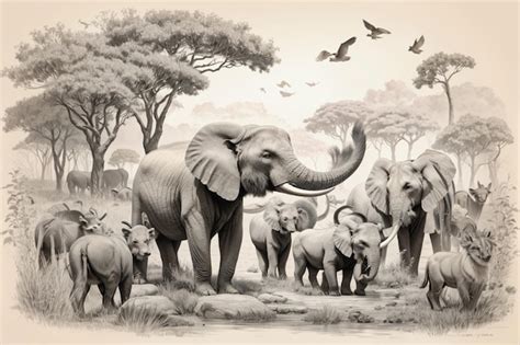 Premium Ai Image Wild Life