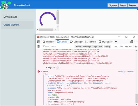 Angular 8 Getting This Error Cannot POST Signup Stack Overflow