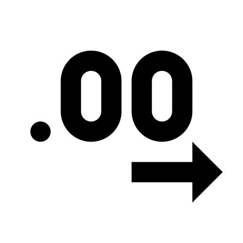 Decimal Increase Icon Free Download Transparent PNG Creazilla