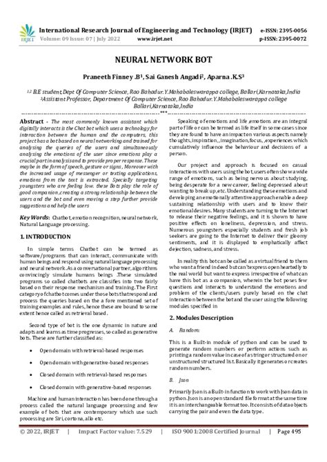 pdf neural network bot
