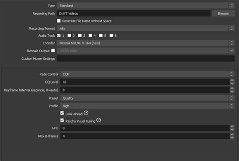 Question Help Minute Video Has GB File Size OBS Forums