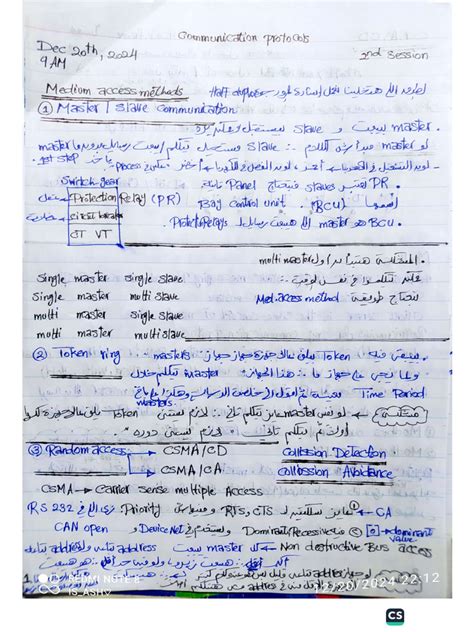 2nd Session Comm Protocols Notes Pdf