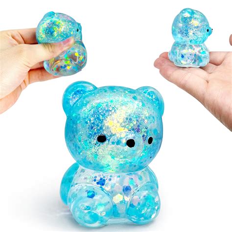 Ztatu Bear Squishy Toys Stress Balls For Adults 1pcs